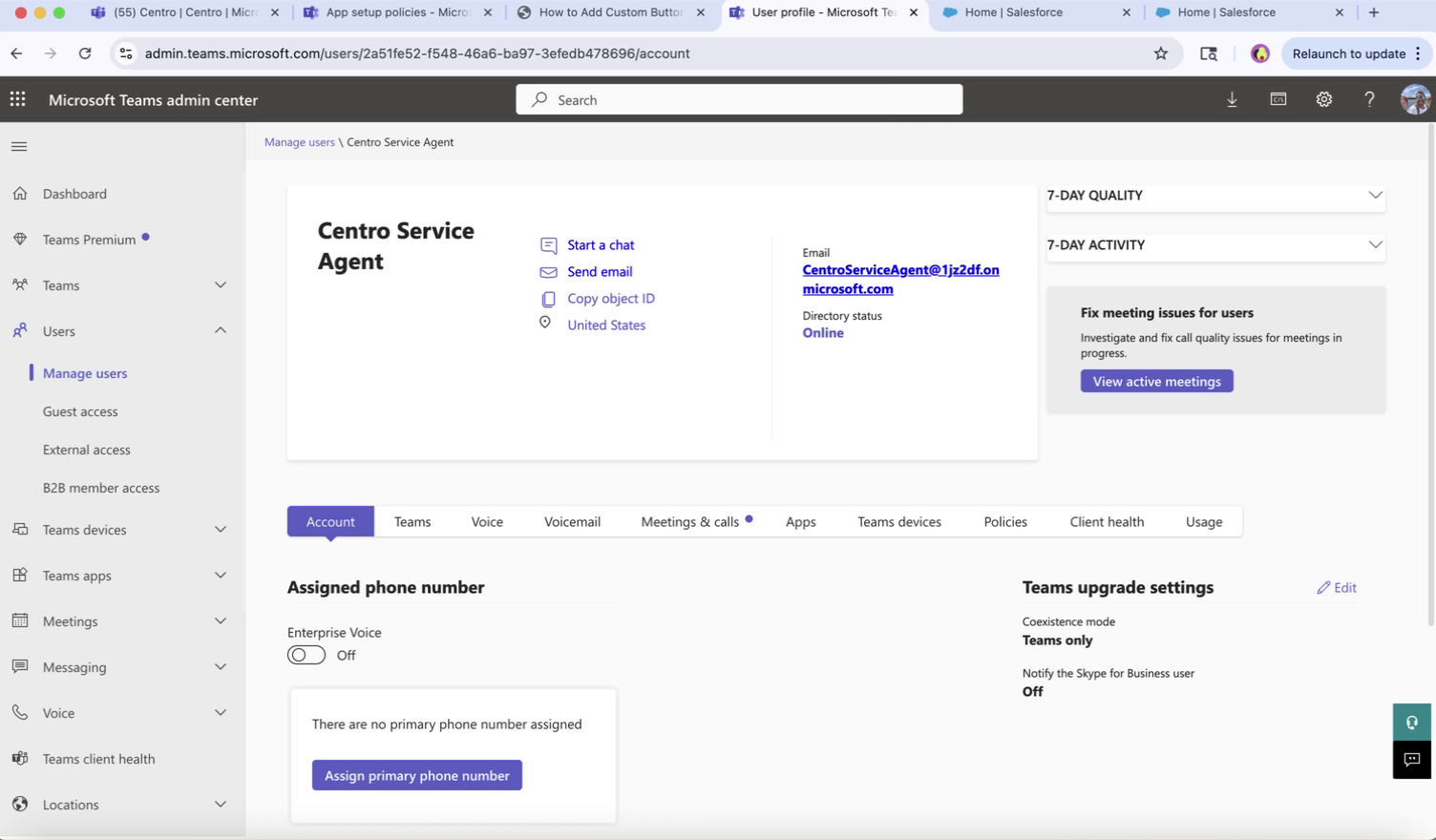 Set Up an @ Mentionable Agentforce Agent in Microsoft Teams | Centro